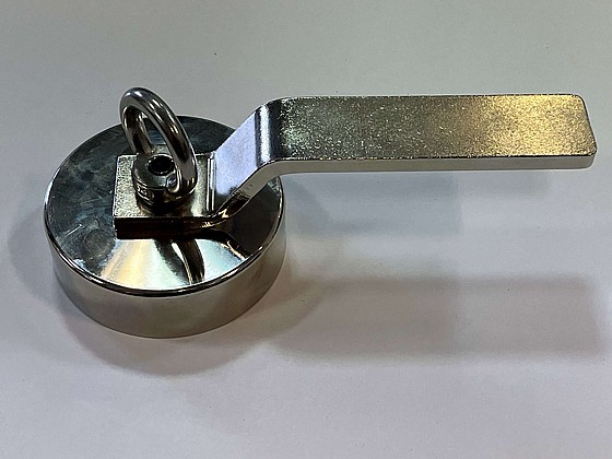 מגנט-נט | מגנט צלילה עוצמתי כולל ידית שחרור וטבעת עגינה diving magnets ...